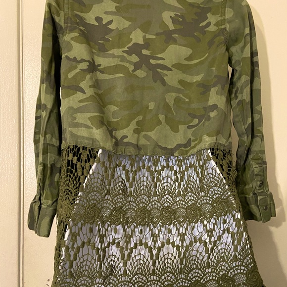 art class | Shirts & Tops | Art Class Button Front High Low Olive Green ...